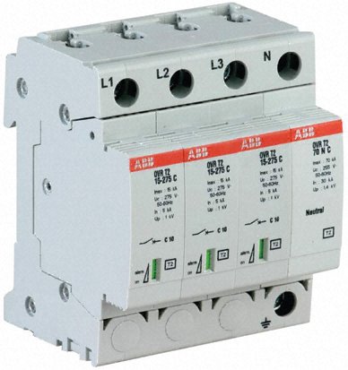 ABB OVR T2 3N 15 275 P Relay